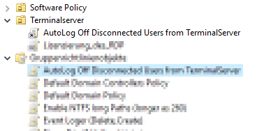 How to auto-log off specific users from a Terminal server when the user ...